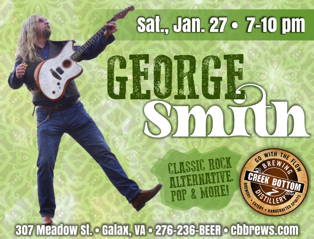 George Smith Live at CBB! - Creek Bottom Brewing